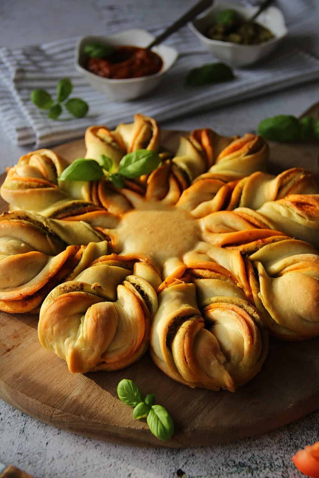 Wunderschãne Was Machen Aus Pizzateig Bild